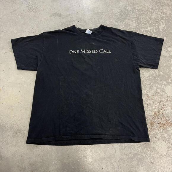 American Vintage | Shirts | Vintage One Missed Call Horror Movie Film ...